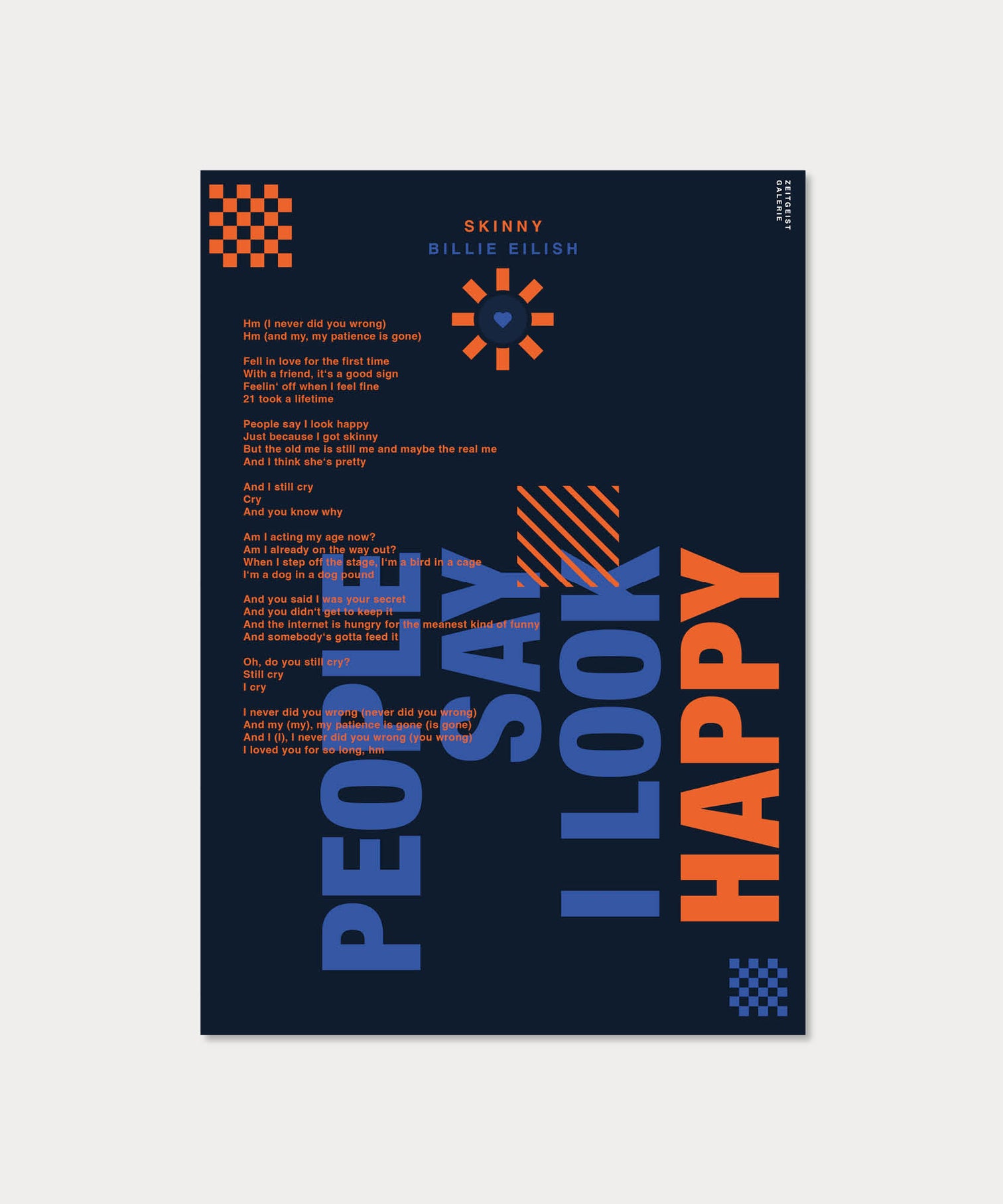 Alle Poster – Personalisierte Musik- & Zitat-Poster | Zeitgeist Galerie